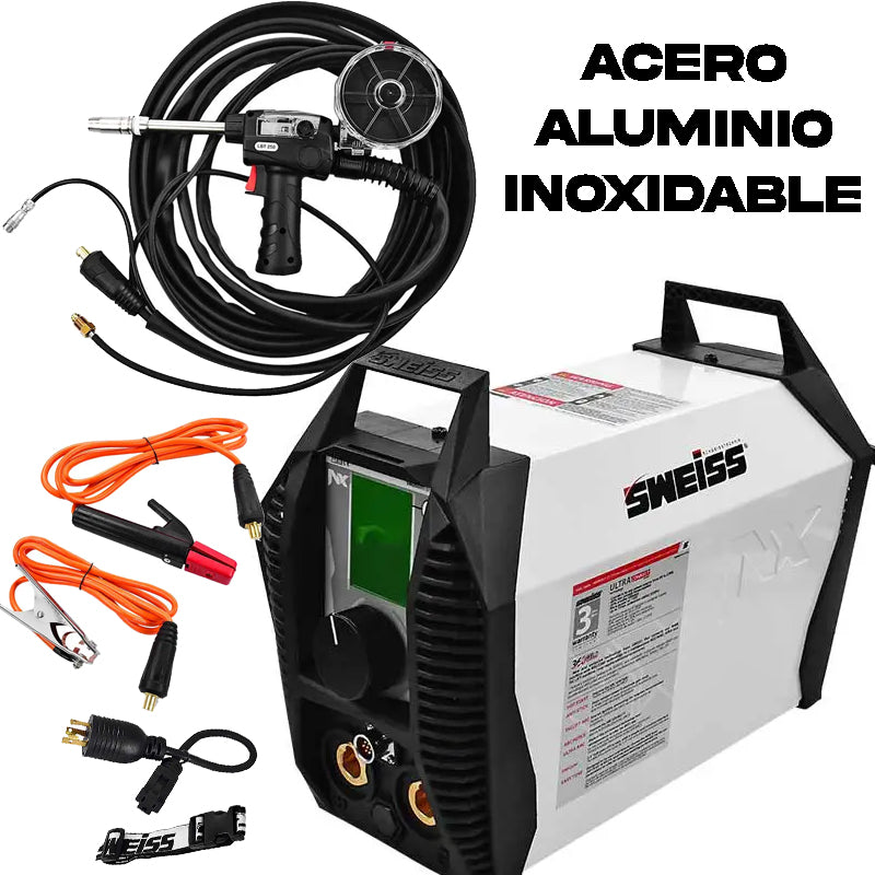 Soldador inversor 150A 110/220V . SKYMAX 1550 + SpoolGun – HerramientaElectrica.Mx