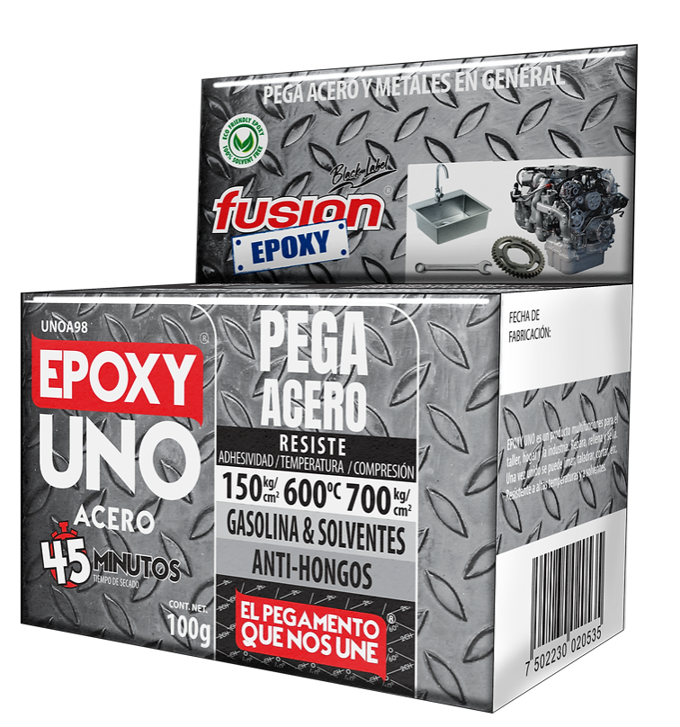 Epoxy pega Acero alta fusión. – HerramientaElectrica.Mx