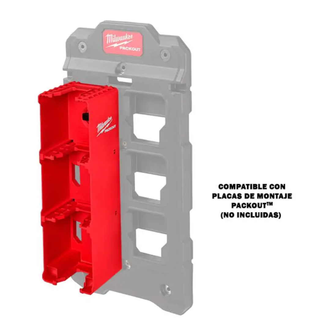 Estante de Baterias Packout M18 Milwaukee 48-22-8339 ...