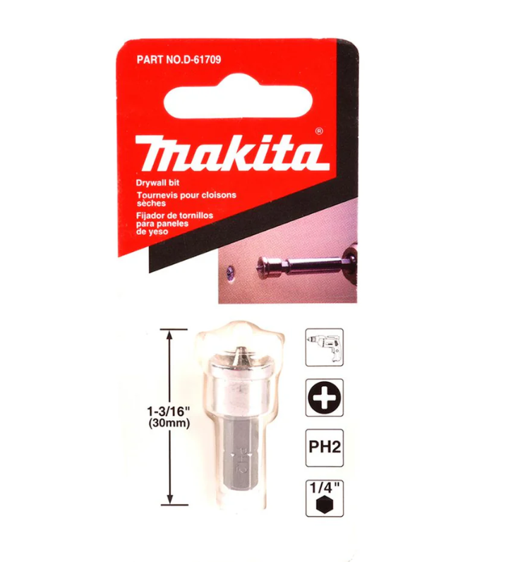 Guía de Atornillado de 30mm con Punta PH2 Makita D-61709 ...