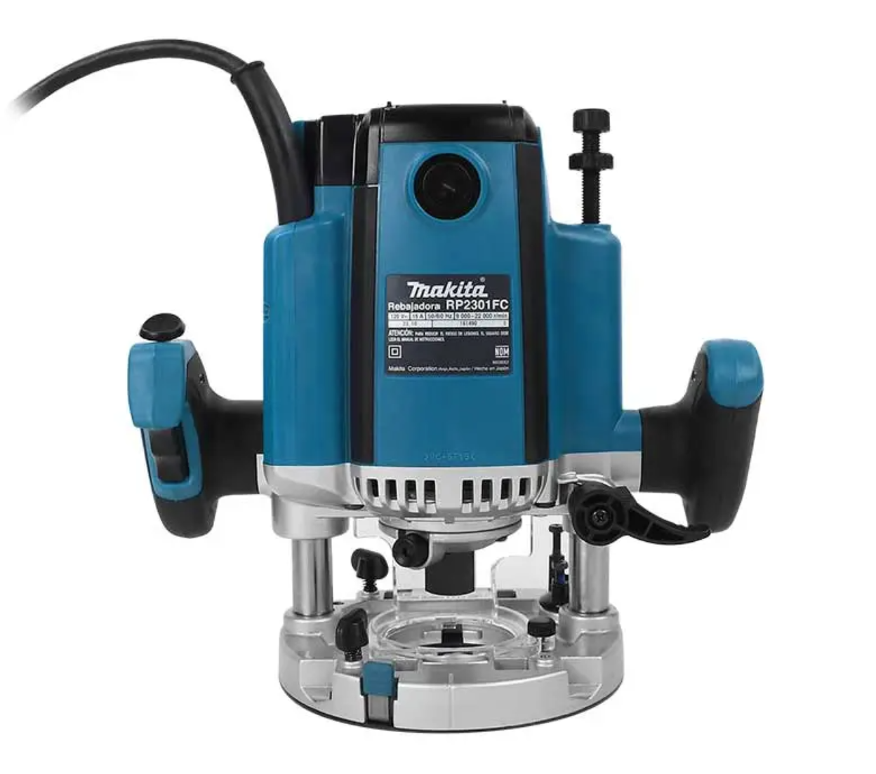 Router Rebajadora V.V. 1/2 Pulg Makita RP2301FC 3-1/4 HP ...