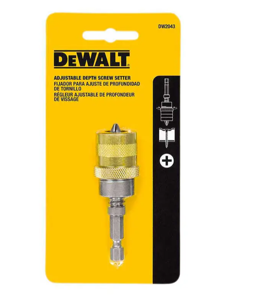 Punta Fijador de profundidad #2 Dewalt DW2043 – HerramientaElectrica.Mx