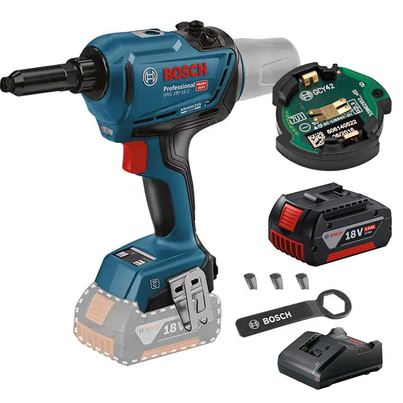 Remachadora 18V Brushless Bosch GRG 18V-16 C – HerramientaElectrica.Mx